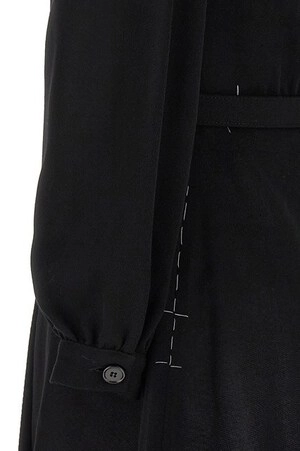 MAISON MARGIELA Long Sleeved Belted Dress