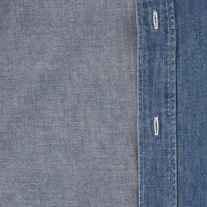 Celine Short-sleeved Shirt In Cotton Denim
