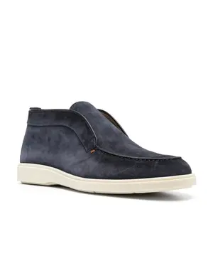 Santoni Suede Loafers