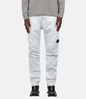 C.P. COMPANY Cargo Pants With Lens Detail - Gray