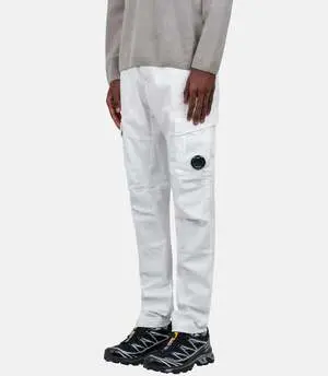 C.P. COMPANY Cargo Pants With Lens Detail - Gray