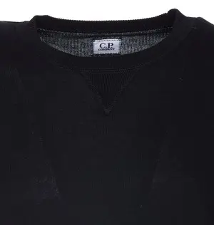 C.P. COMPANY Logo Patch Cotton Jumper