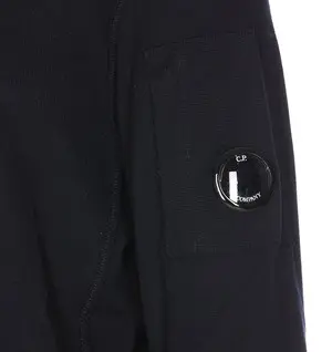 C.P. COMPANY Logo Patch Cotton Jumper