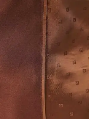 Fendi Single Breasted Tailored Blazer - Brown