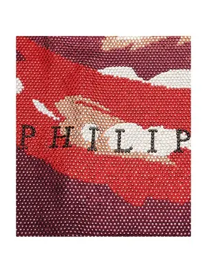 Philipp Plein Embellished Logo T-shirt