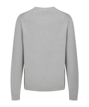 Helmut Lang Logo Printed Panelled Jumper