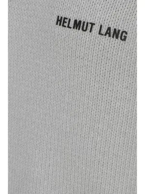 Helmut Lang Logo Printed Panelled Jumper