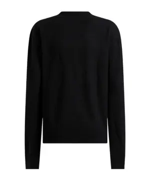 Etro Long Sleeve Sweater With Metallic Print
