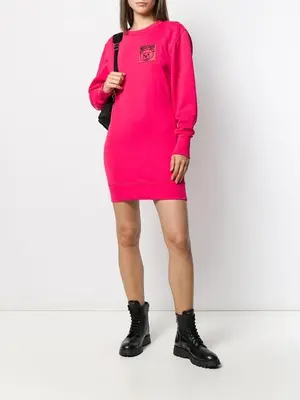 Moschino Patch Dress