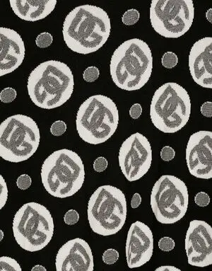 Dolce & Gabbana Logo-print Silk Polo Shirt