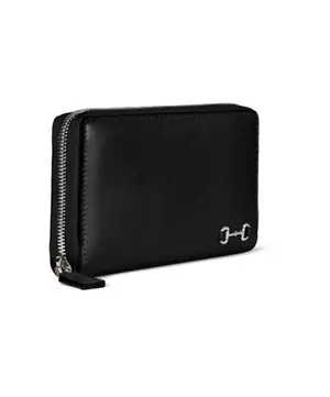 Gucci Zip Around Wallet With Horsebit - Black