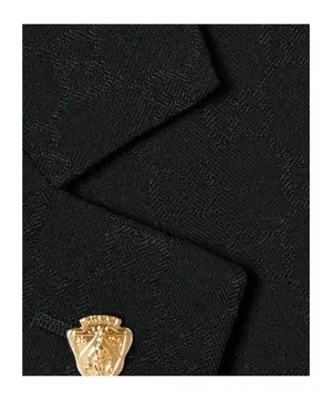 Gucci Single-breasted Gg Jacket