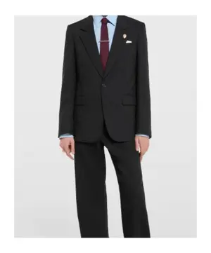 Gucci Single-breasted Gg Jacket
