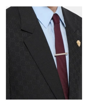Gucci Single-breasted Gg Jacket