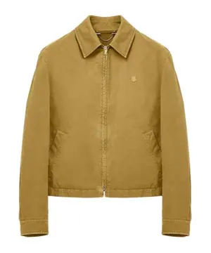 Alexander McQueen Skull Embroidered Shirt Jacket - Sand