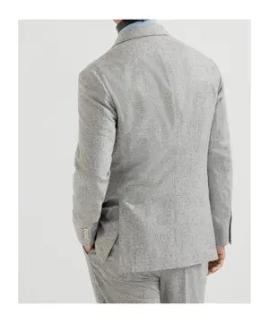 Brunello Cucinelli Three-button Blazer - Gray