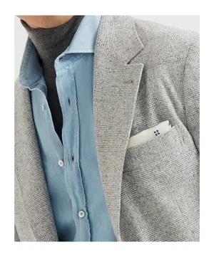 Brunello Cucinelli Three-button Blazer - Gray