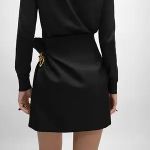 Celine Mini Skirt In Mohair Wool With Chain Detail