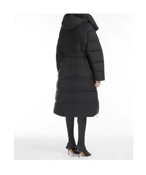 Sportmax Belted High Neck Quilted Jacket