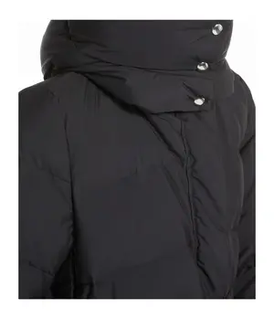 Sportmax Belted High Neck Quilted Jacket