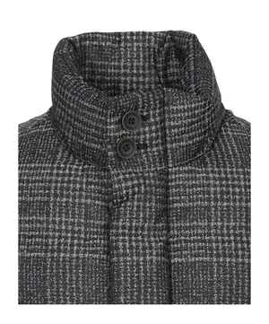 Herno Long-sleeved Down Jacket With Stand Collar