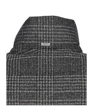 Herno Long-sleeved Down Jacket With Stand Collar