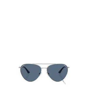 JIMMY CHOO Aviator Sunglasses - Silver