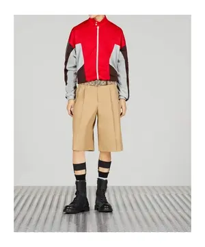 Gucci Web Striped Detail Zipped Sweatshirt