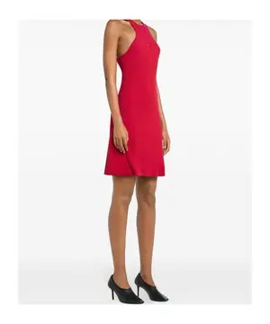 COURREGES Scuba Racerback Mini Dress