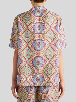 Etro Short-sleeved Printed Shirt