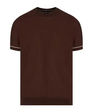Hugo Boss Short-sleeved Knitted Shirt