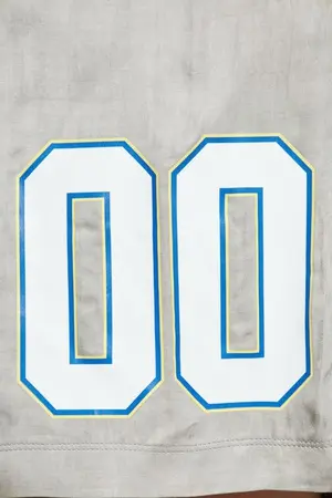 Off-White 00" Logo Patch Basketball Shorts