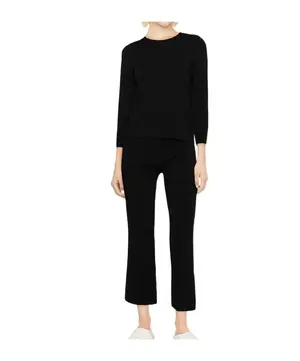 Theory Flared Wide-leg Pants