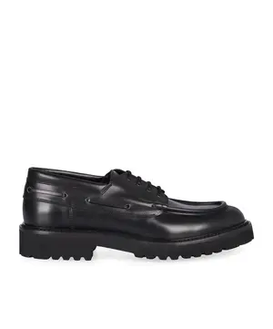 DOUCAL'S Smooth Leather Lace-up Derbies