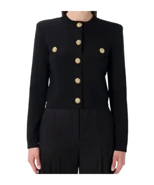 Balmain Button-embellished Cardigan