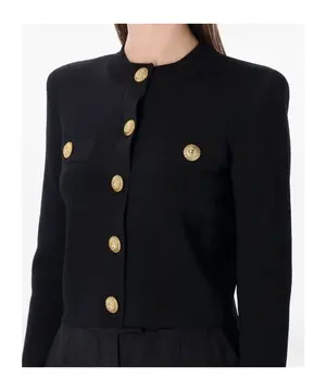 Balmain Button-embellished Cardigan