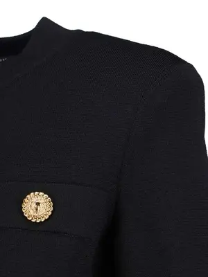 Balmain Button-embellished Cardigan - Black