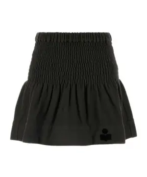 Isabel Marant Étoile Pacifica Flared Mini Skirt - Black