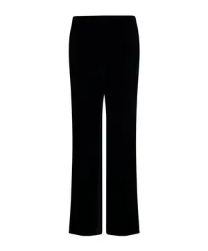 P.a.r.o.s.h Velvet-finish Straight Trousers