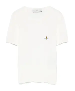 VIVIENNE WESTWOOD Bea Logo Knitted Top