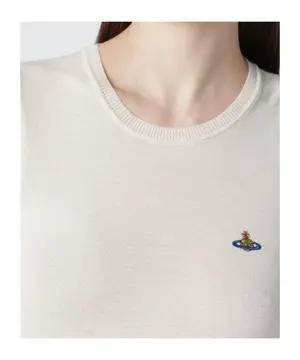 VIVIENNE WESTWOOD Bea Logo Knitted Top