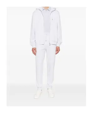 Brunello Cucinelli Cotton Zip-up Hoodie - White