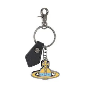 VIVIENNE WESTWOOD Kent Orb Charm Keyring - Gray