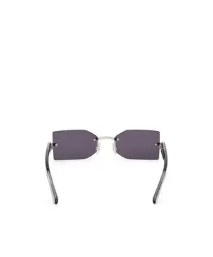 Gcds Rimless Geometric Sunglasses