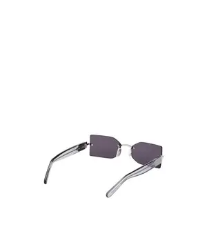 Gcds Rimless Geometric Sunglasses