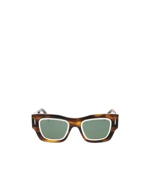 Loewe Square Frame Sunglasses - Green