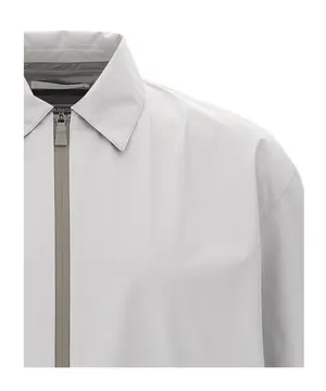 Herno Zip-up Long-sleeved Jacket - Grey