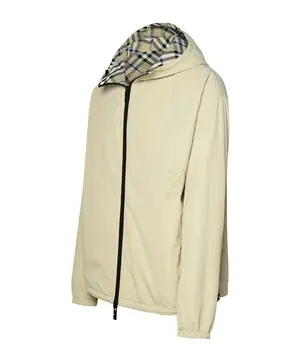 Burberry Equestrian Knight Check Hooded Jacket