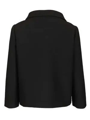 Valentino Garavani Logo Plaque Long Sleeved Jacket