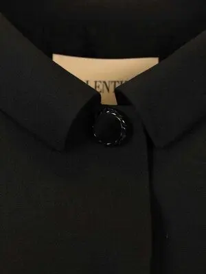 Valentino Garavani Logo Plaque Long Sleeved Jacket